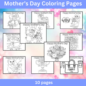 10 Heartwarming Mother's Day Coloring Pages to Celebrate Mom's Love ...