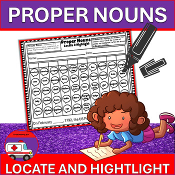 Proper Nouns: Parts of Speech Locate & Highlight | TeachShare
