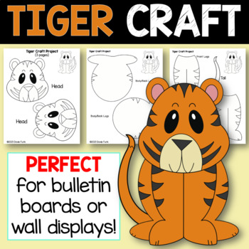 Zoo Animals TIGER Printable Craft Project | TeachShare