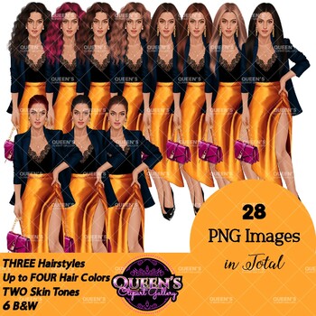 Adult Clipart, Woman Clipart, Lady Clipart, Mom Clipart, Party Clipart ...