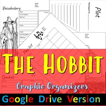 The Hobbit Graphic Organizers : Google Drive Version | TeachShare