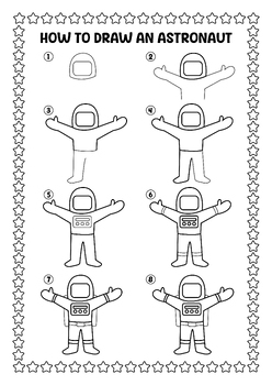 ASTRONAUT ACTIVITY SET - Space-Themed Worksheets, Activities and Crafts ...