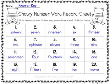 Snowy Count the Room Ten Frames for 1-20 | TeachShare