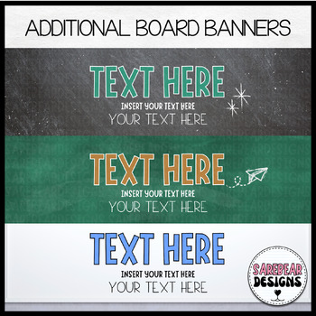 New TPT Store Banner Templates Canva Templates | TeachShare