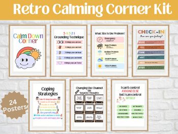 Calm Down Corner Kit for Social Emotional Learning: Emotional ...