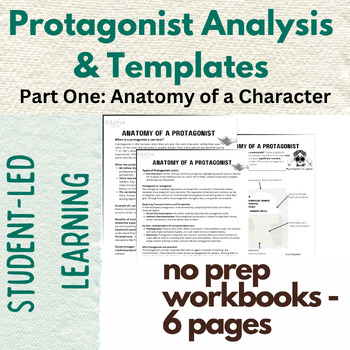 Character Analysis: Protagonist Roles, Traits, & Mapping Templates ...