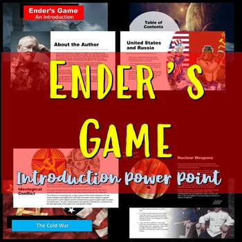 Ender's Game Introduction Power Point | TeachShare