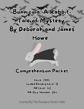 Bunnicula: A Rabbit-Tale Of Mystery by Deborah & James Howe ...