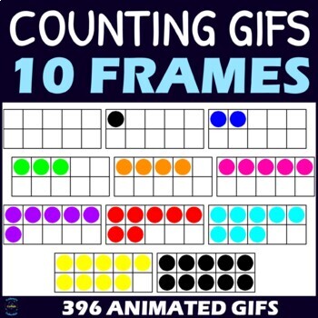 Counting 10 Frame GIFs - Animated Clipart - Ten Frames Clip Art ...