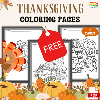Fall/Autumn/thanksgiving coloring pages Thanksgiving Coloring sheet ...