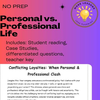 When Values Crash with Work: Work Ethics Guided Reading Comprehension ...