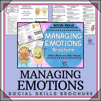 MANAGING EMOTIONS BROCHURE I Social Skills, SEL & Executive Functioning ...