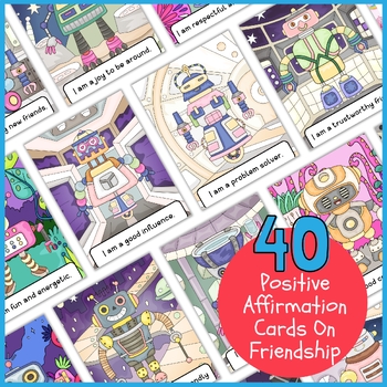 Positive Affirmation Cards For Kids To Nurture Friendship And Social ...
