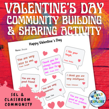 Valentine's Day Activity for Social Emotional Learning, Kindness, and ...