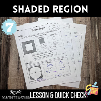Lesson - 2D Geometry - Shaded Region, Complex/Compound Figure Notes ...