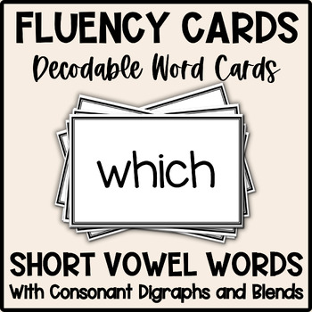 Phonics Flashcards - Master Short Vowels With Consonant Digraphs and ...