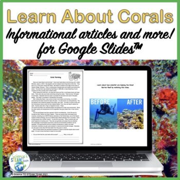 Coral Reefs Reading Passages and More for Use with Google Slides ...