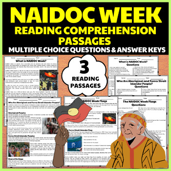 NAIDOC Week 2024 Reading Comprehension Passages with Multiple Choice ...
