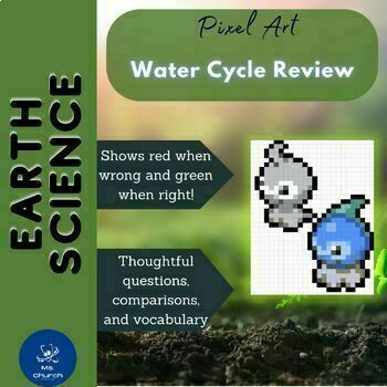 Earth Science Pixel Art! - The Water Cycle Review | TeachShare