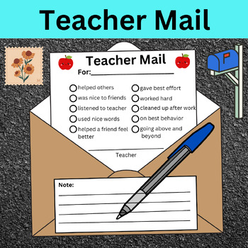 Teacher Mail: Important Update about students | TeachShare