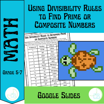 Using Divisibility Rules to Find Prime or Composite Numbers: Print and ...
