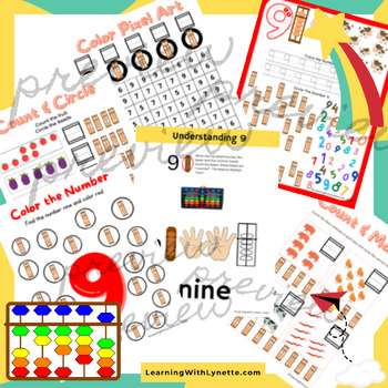 Introduction to Abacus, Counting Numbers 5-9 Worksheets | TeachShare