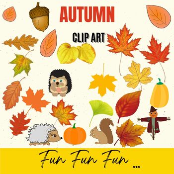 Season Autumn fall Clip Art Collection - September October Clip Art ...