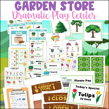Garden Store Dramatic Play Center Spring Pretend Play Printable for ...