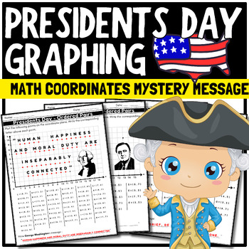 ️ Presidents Day bulletin board Math Activities Coordinate Plane ...