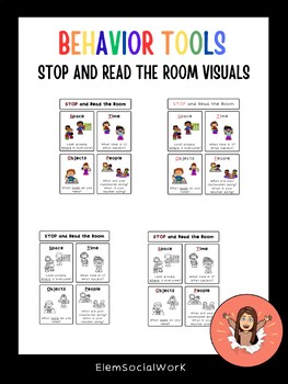 STOP and Read the Room Desk/Classroom Visual | TeachShare