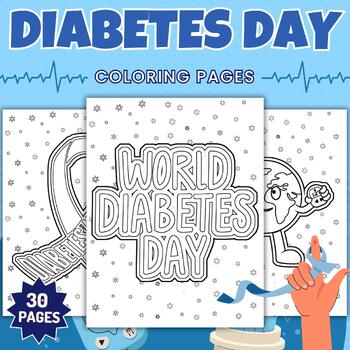 Printable World Diabetes Day Coloring Pages sheets - Fun Diabetes ...