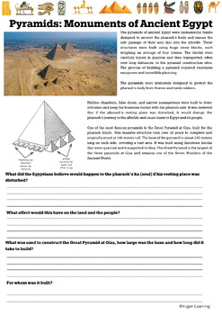 Ancient Egypt Engineering Activity: Build the Great Pyramid of Giza ...