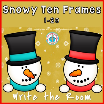 Snowy Count the Room Ten Frames for 1-20 | TeachShare