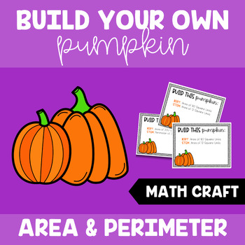 Area and Perimeter Halloween Math Craft | Halloween Bulletin Board ...