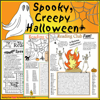 Spooky, Creepy Halloween – Hauntings, History, Safety (Reading ...