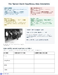 Great Depression Simulation Activity — History | TeachShare