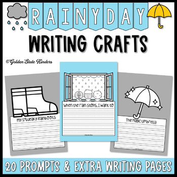 Rainy Day Writing Activity Rainy Day Writing Crafts | TeachShare
