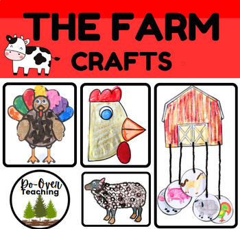 Farm Animal Barn Crafts Preschool & Kindergarten Curriculum Horse Pig ...