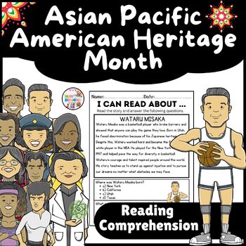 Wataru Misaka Reading Comprehension / Asian Pacific American Heritage ...