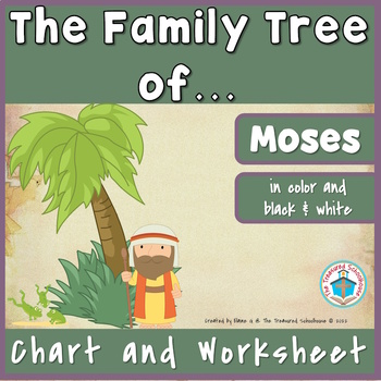 The Family Tree of Moses Chart and Worksheet | TeachShare