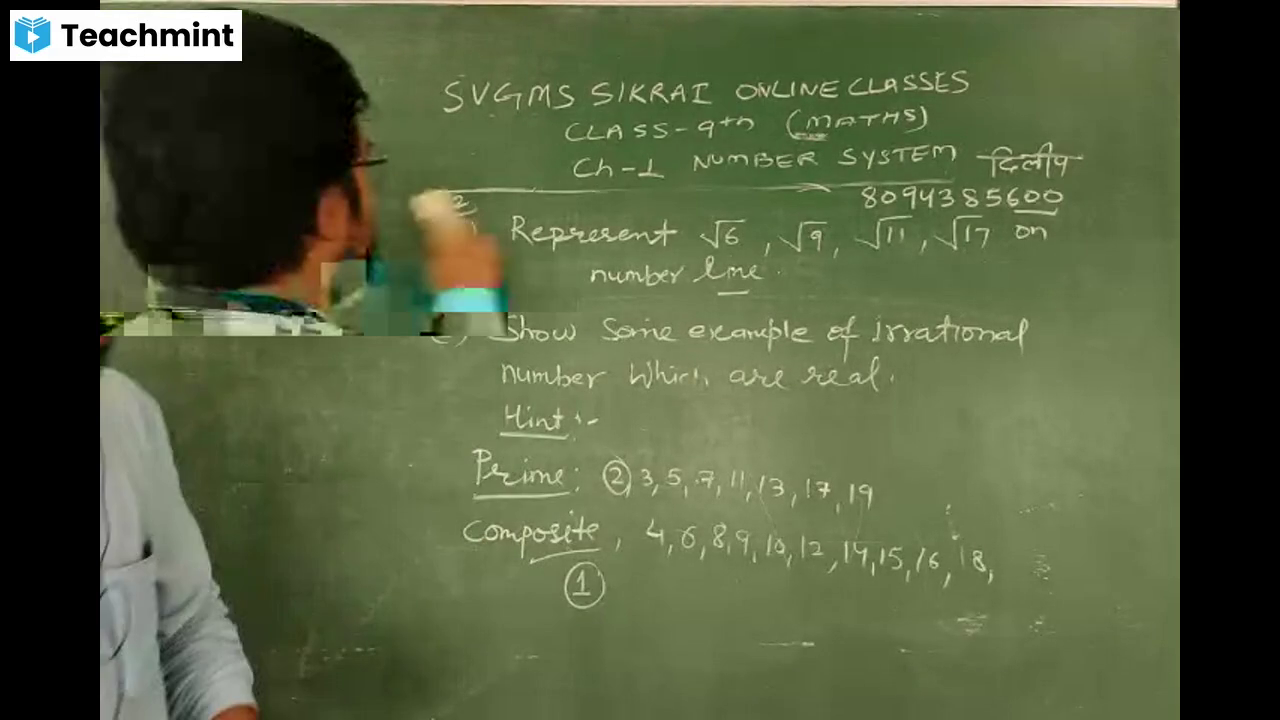 Real Numbers - Math - Class Recording - Teachmint