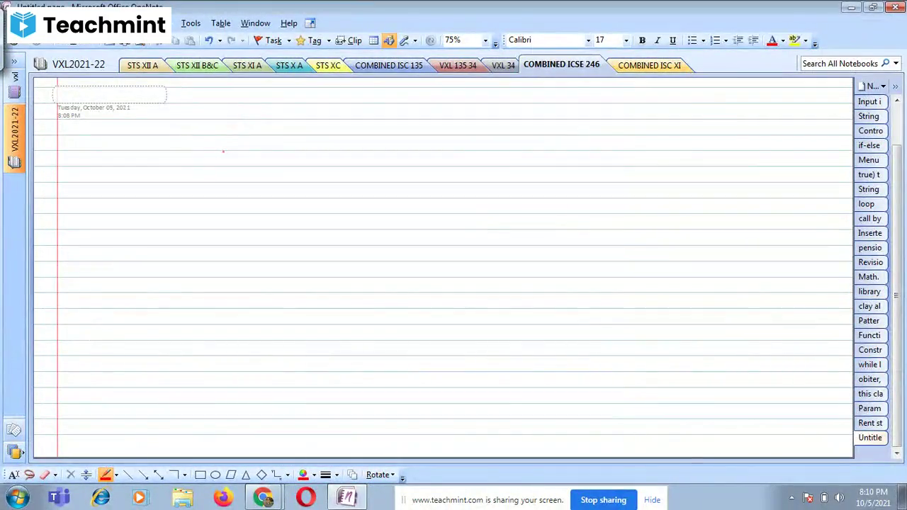 None - Computer Applications - Class Recording - Teachmint