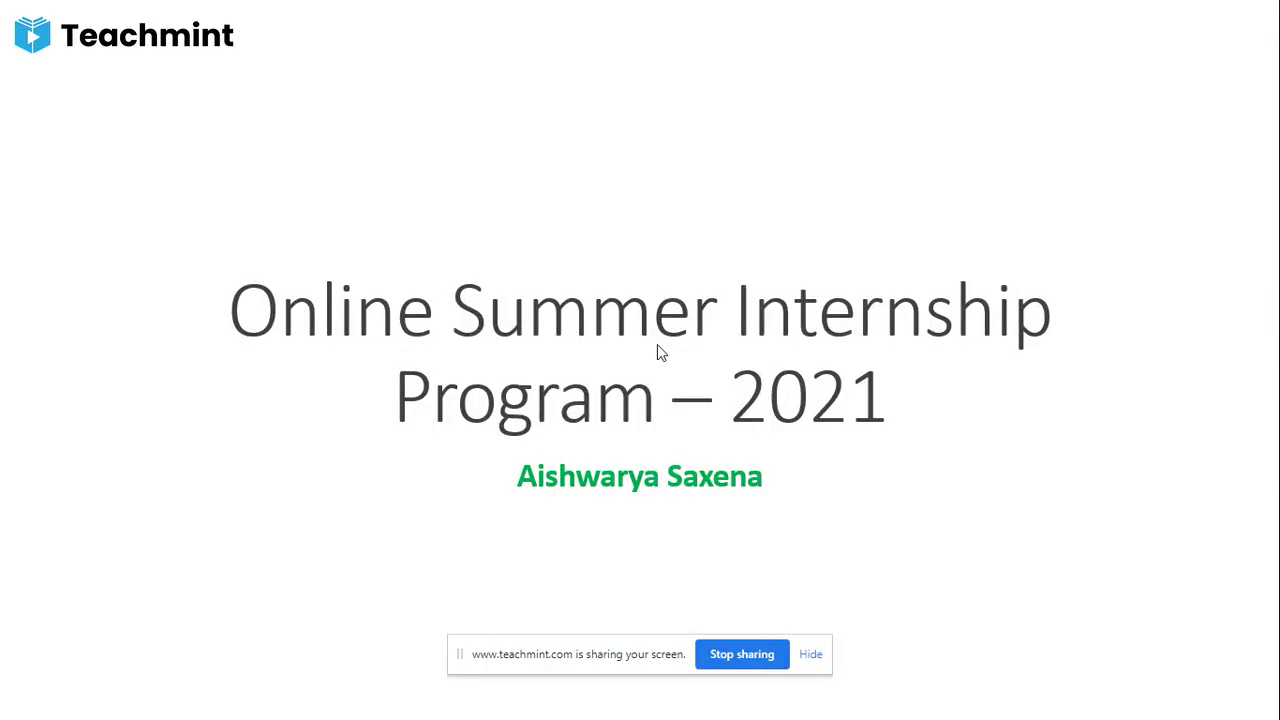 None - Python - Class Recording - Teachmint