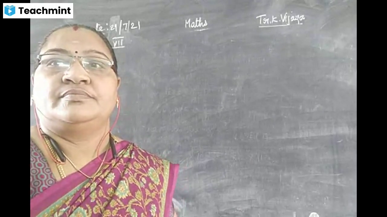 Lecture 2021-07-29 - MATHEMATICS - Class Recording - Teachmint