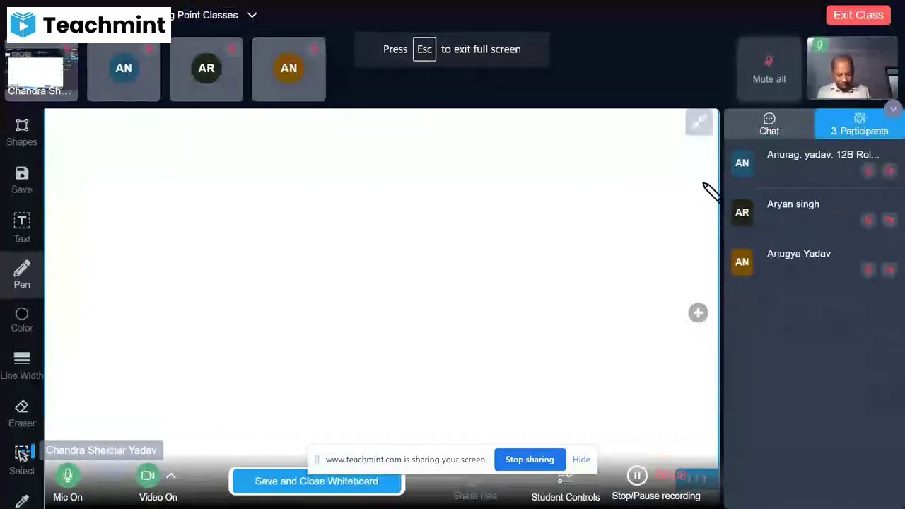 None - Mathematics - Class Recording - Teachmint