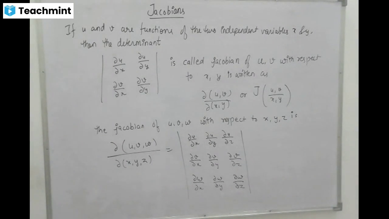 Lecture 1 - Calculus - Class Recording - Teachmint