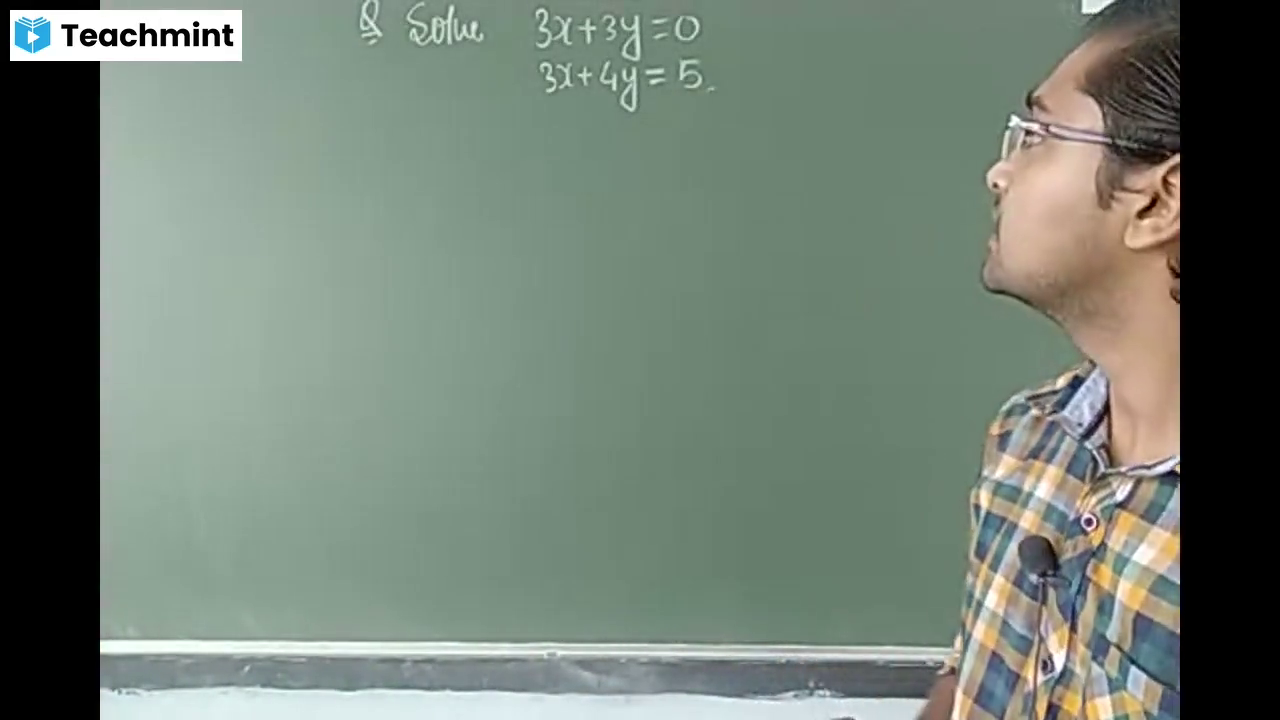 Pair Of linear Equations - Maths - Class Recording - Teachmint