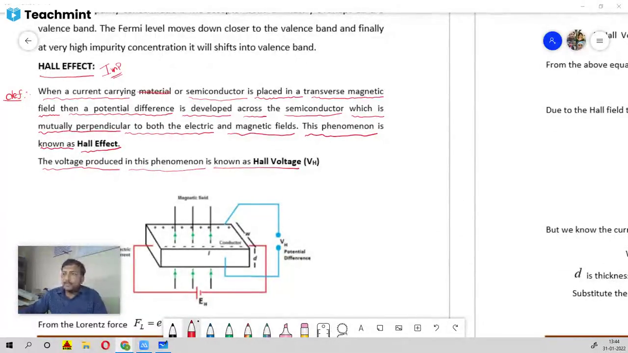 Lecture 2022-01-31 - Applied physics - Class Recording - Teachmint