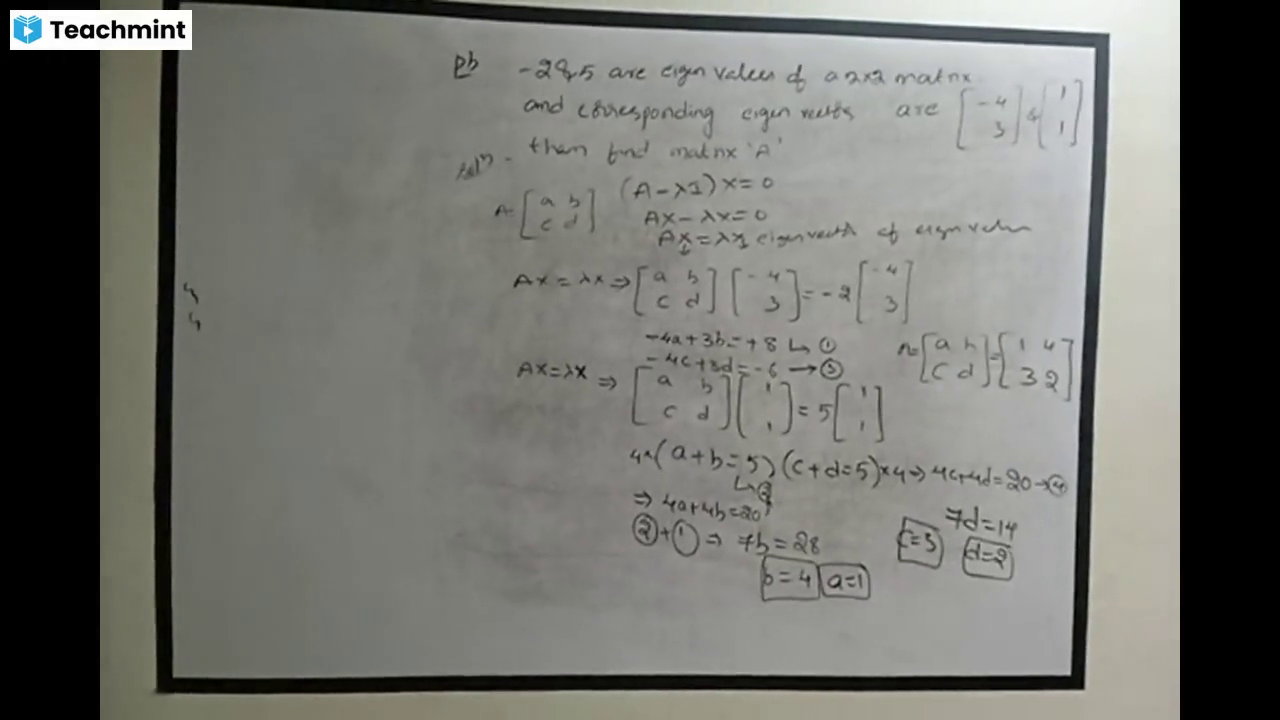 Lecture 2021-12-29 - Engineering Mathematics - Class Recording - Teachmint