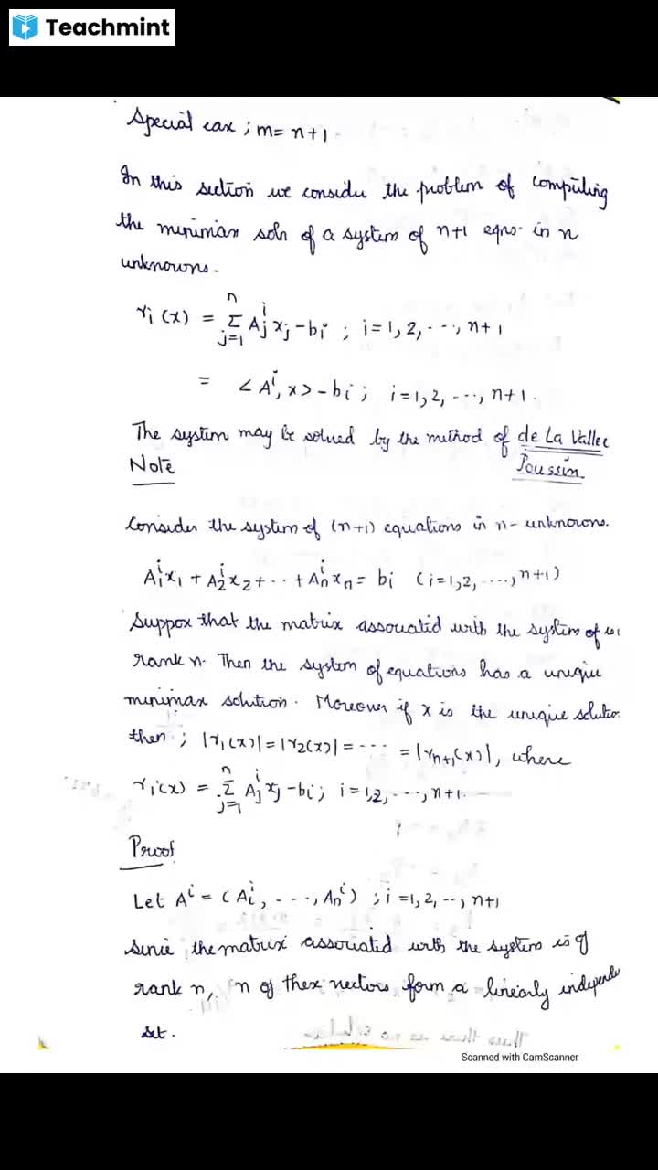 Minimax, exact solution - Module 2 - Free PDF Download 2026